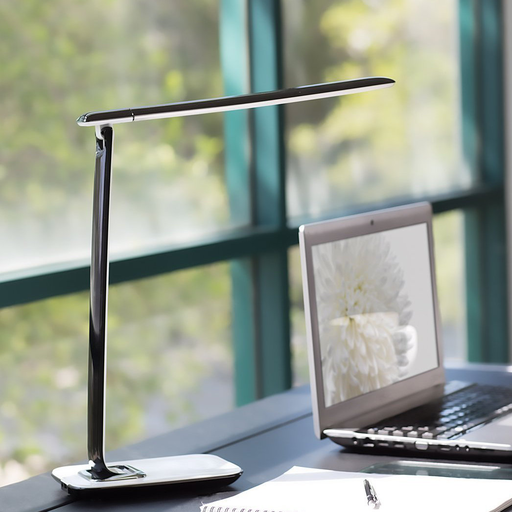 Mount-it Mount-It! LED Desk Lamp With USB Charging Port Dimmable Touch ...