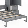 Latitude Run® Queen Size Murphy Bed Wall Bed With Closet | Wayfair