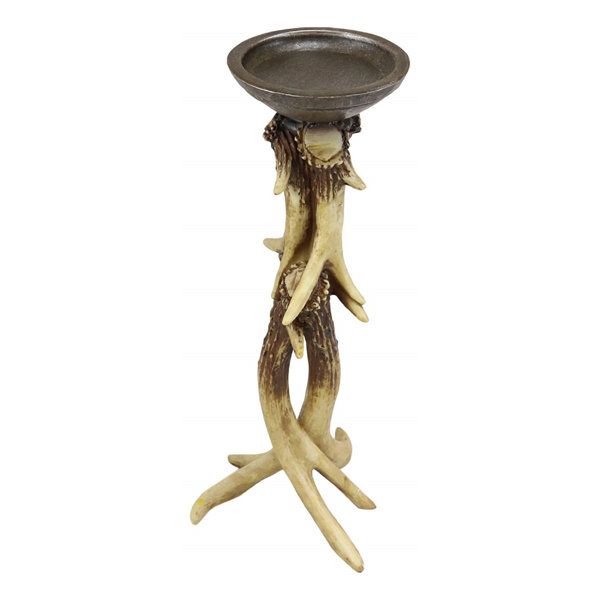 Millwood Pines 14'' H Plastic / Acrylic Tabletop Candlestick | Wayfair