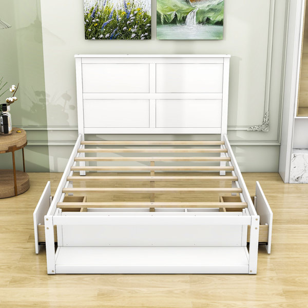 Red Barrel Studio® Full / Double Storage Platform Bed | Wayfair