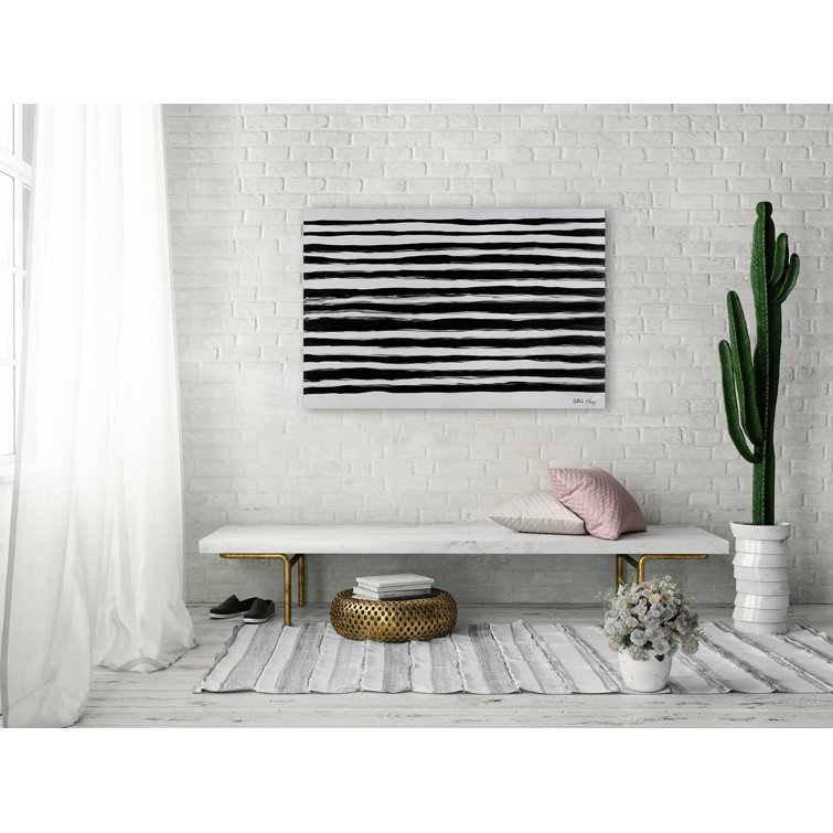 Ivy Bronx Two Sides of Life - No Frame Rectangle Painting on Canvas ...