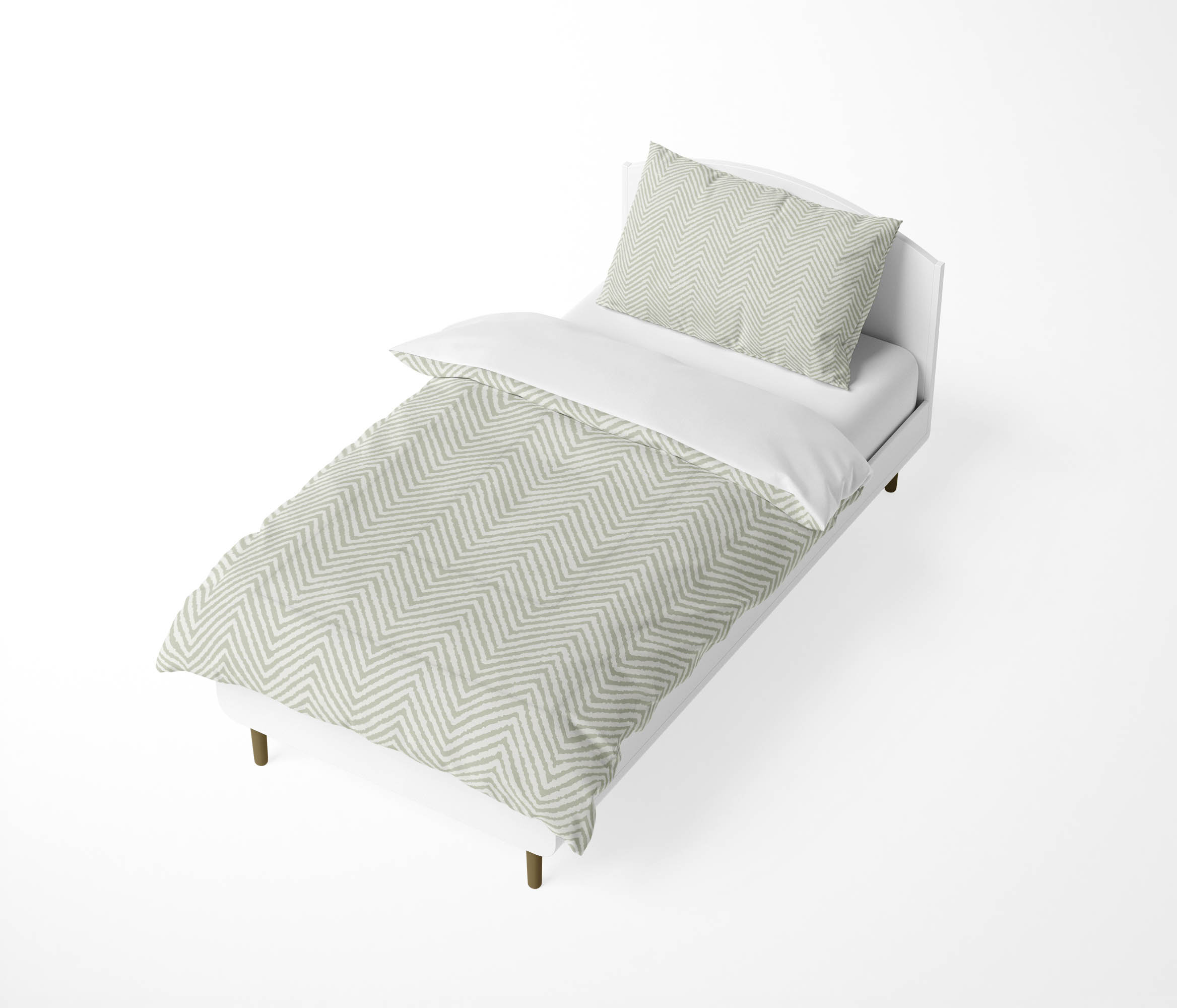 Christopher's Corner Chevron Groove Comforter Set | Wayfair