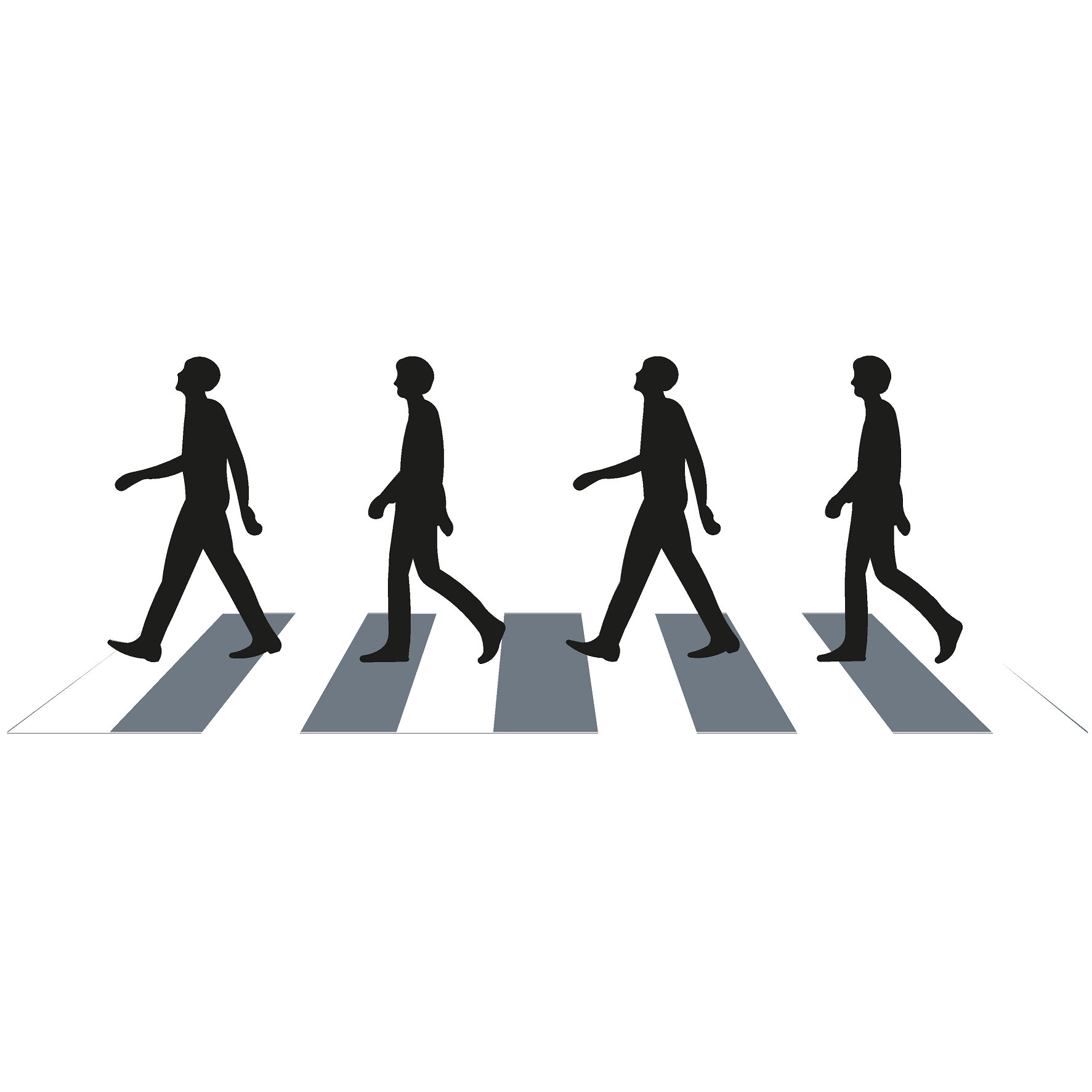 Abbey Road Silhouette