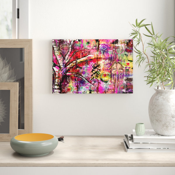 East Urban Home Abstract Surrealism by Sloane Kady - Wrapped Canvas ...