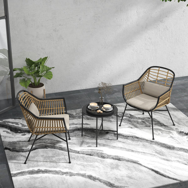 Bay Isle Home™ Analisa 3 Piece Conservatory Living Room Set | Wayfair