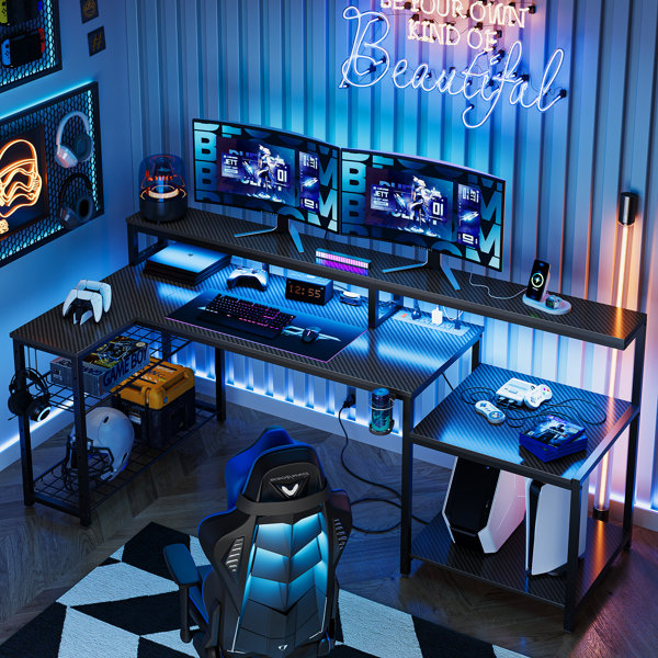 Long Computer Desks (over 60" in width) You'll Love | Wayfair