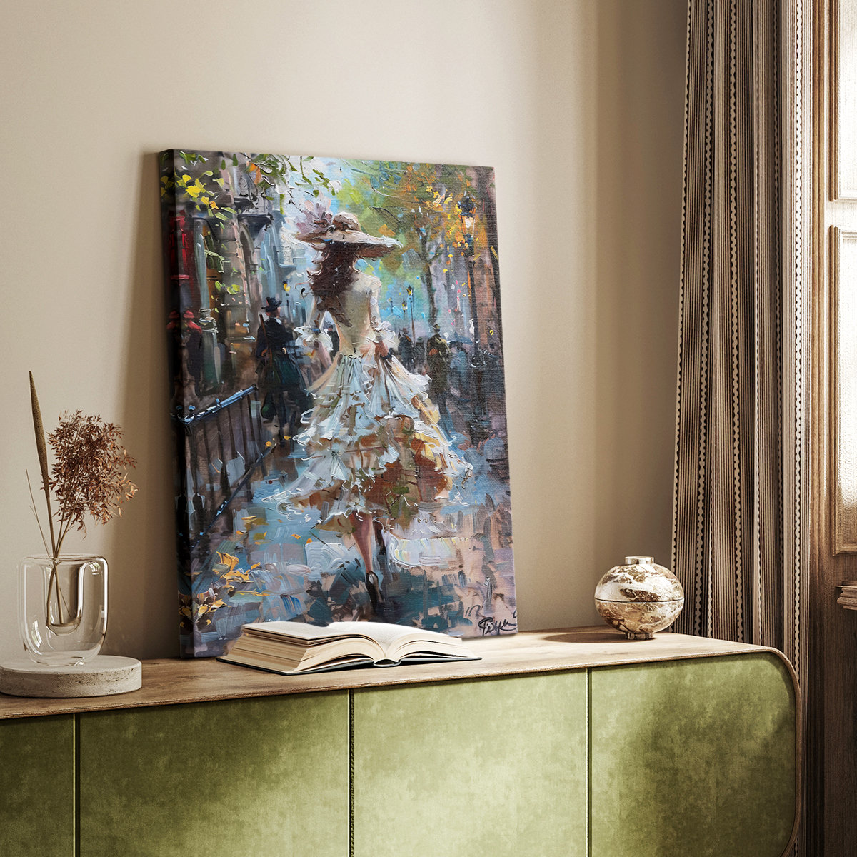 Fleur De Lis Living WOMEN-CLXI -Premium Gallery Wrapped Canvas - Ready ...