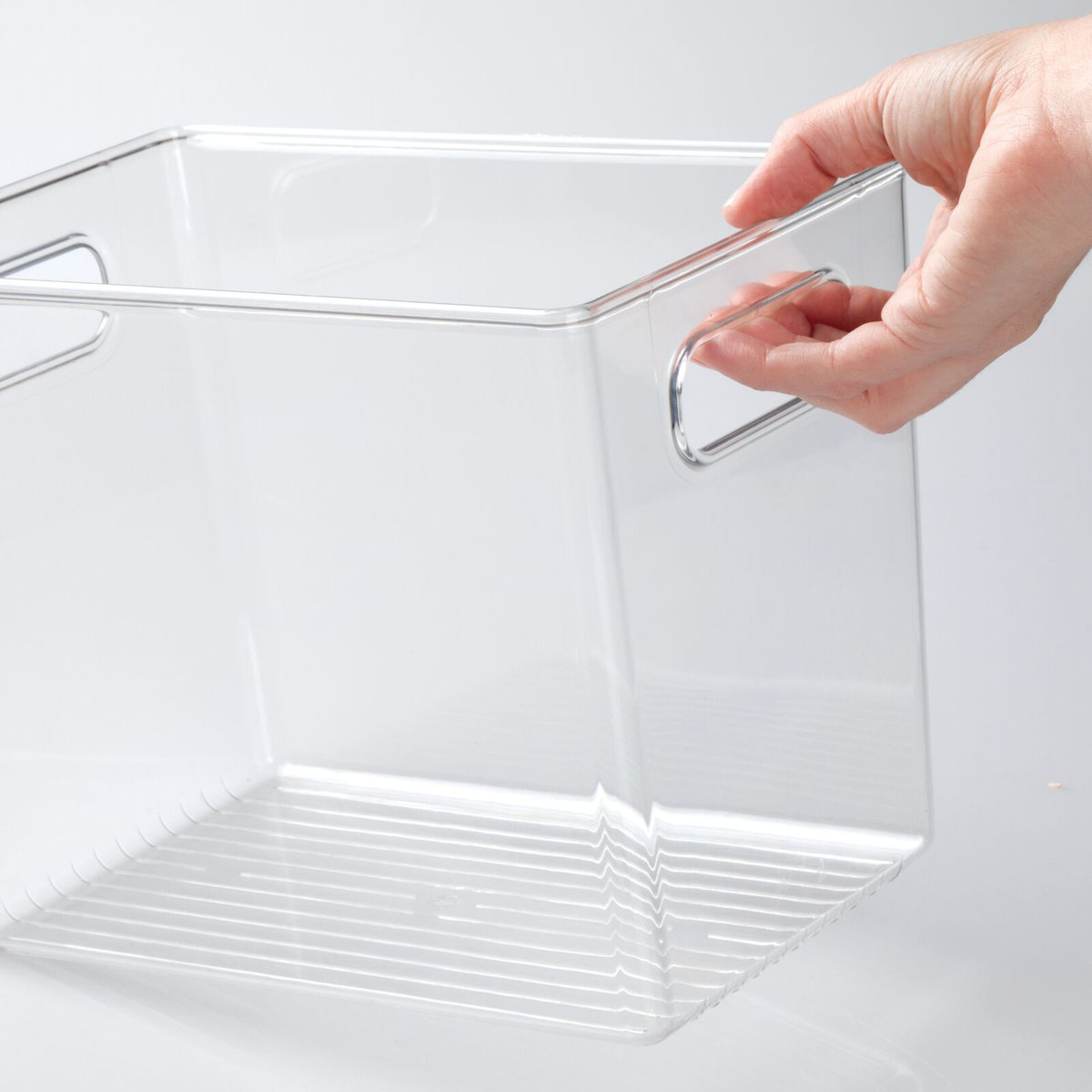 mDesign Plastic Deep Stackable Bin Set | Wayfair