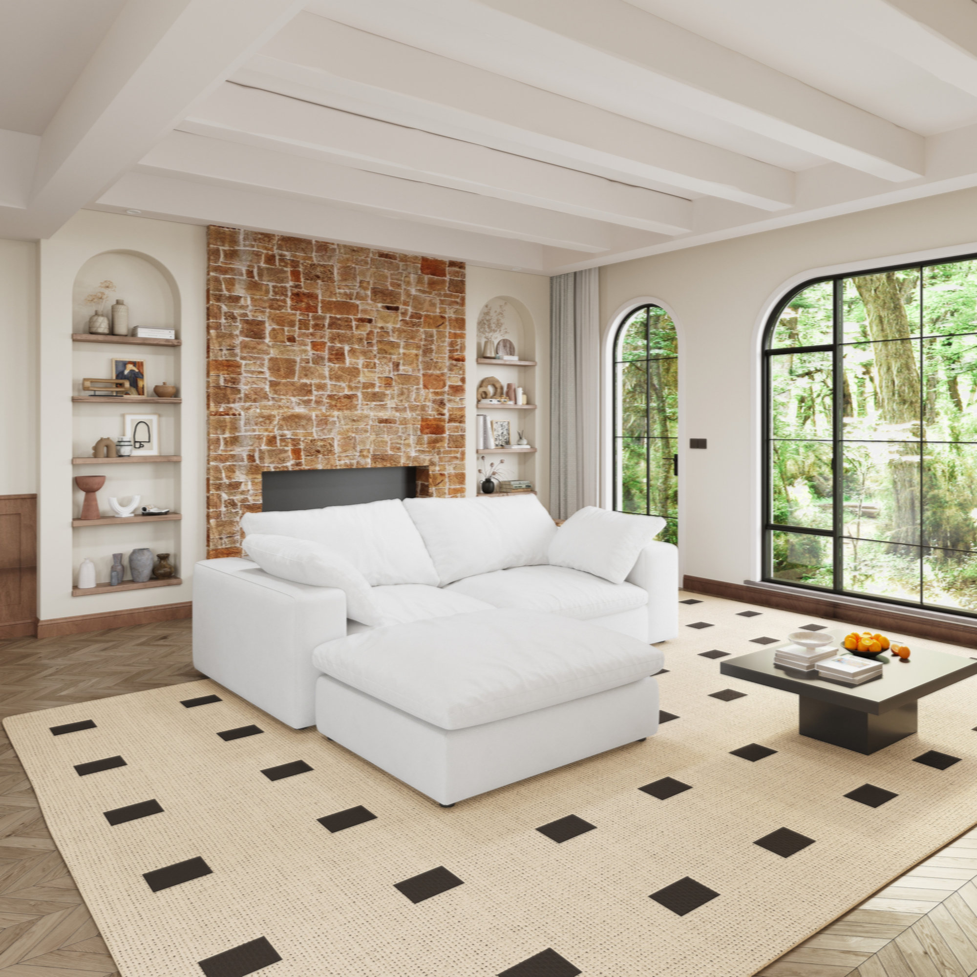 Corrigan Studio Cloud Modular Sectional Sofa Couch For Living Room,80 ...