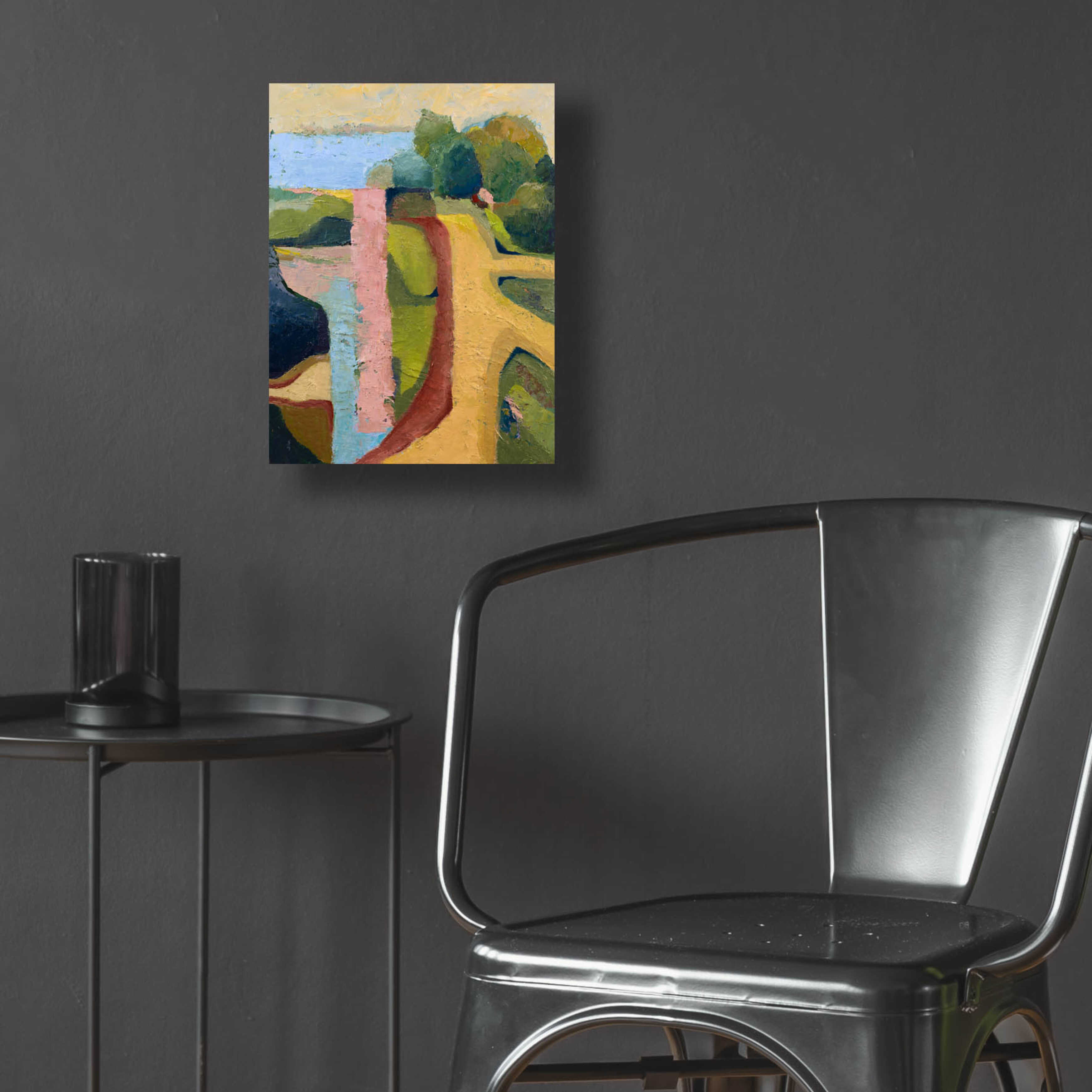 Red Barrel Studio Epic Art 'Sandy Hill Farm' By Ann Gordon, Acrylic ...