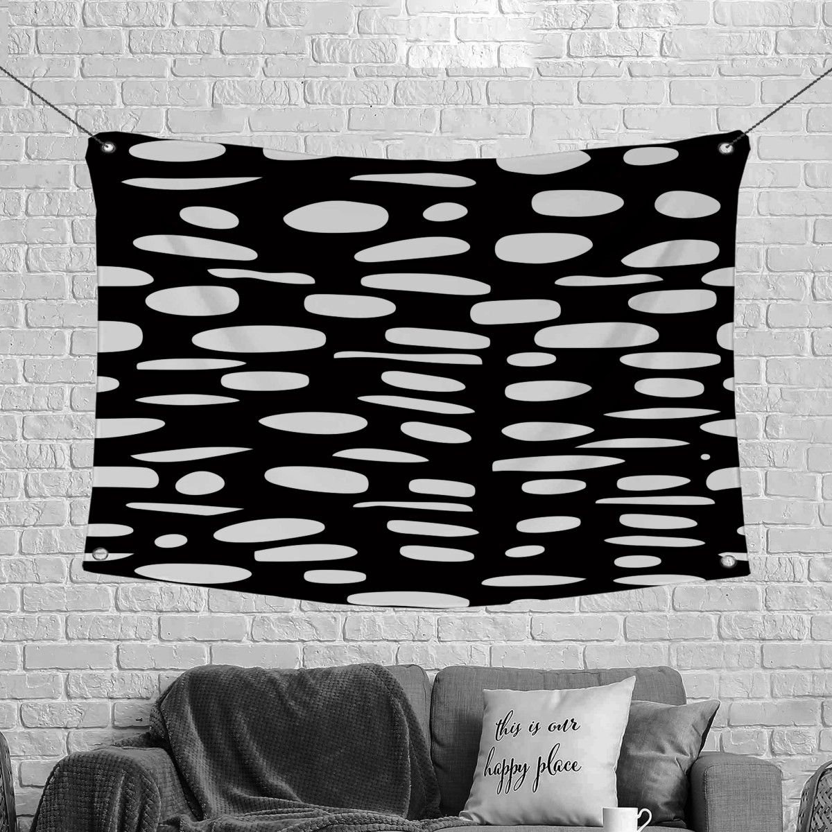 East Urban Home Abstract Wall Tapestry - Art Wall Decor_12387 | Wayfair