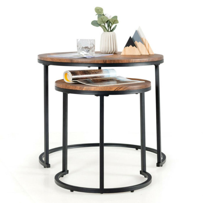 17 Stories Briajah Nesting Coffee Table & Reviews | Wayfair