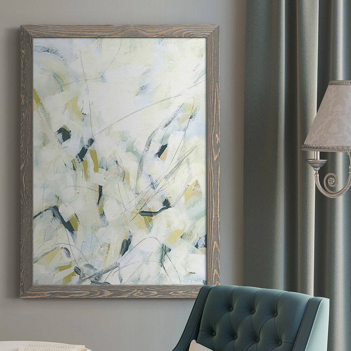 Wexford Home Ice Scribe I - Single Picture Frame Painting on Canvas ...