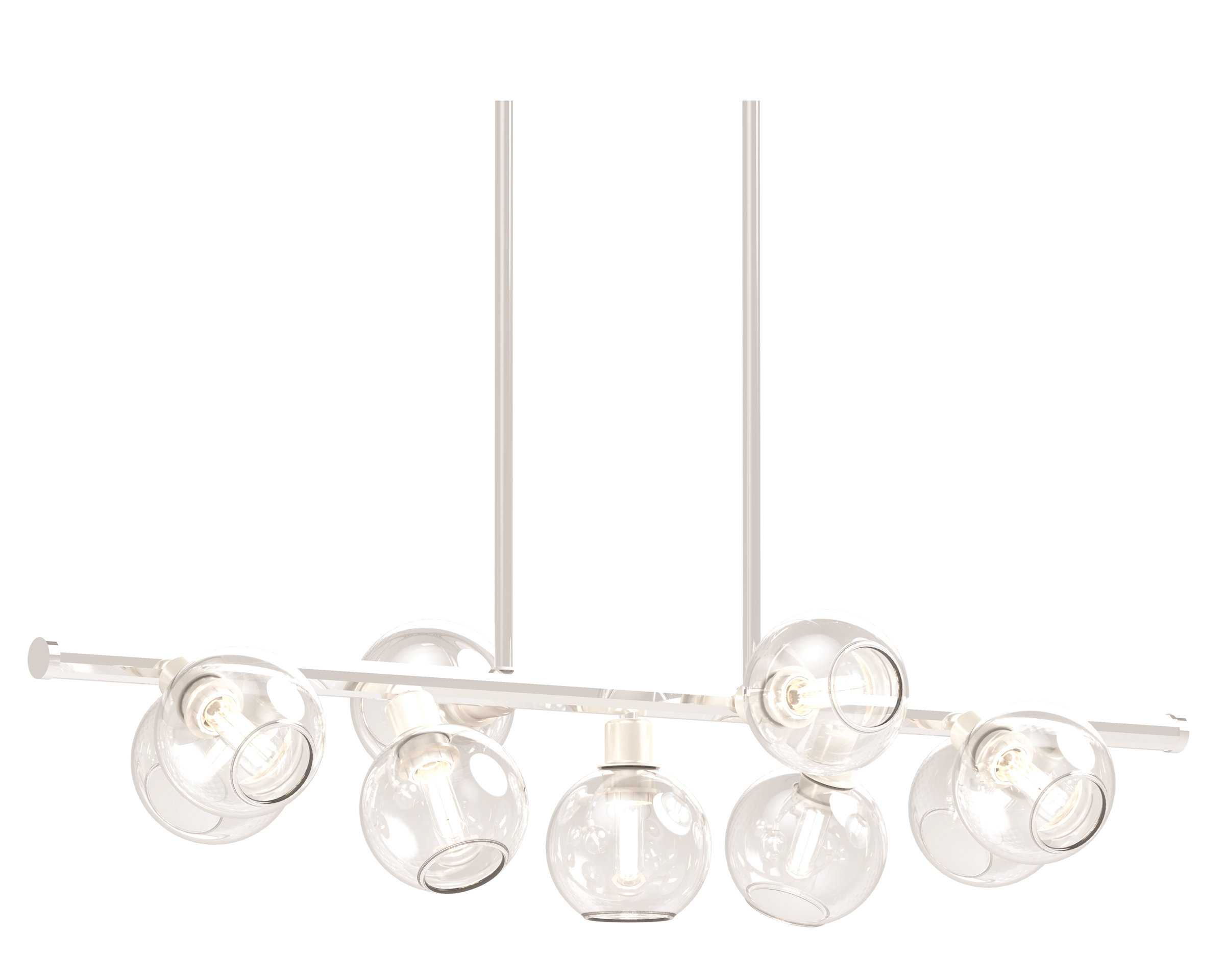 Brayden Studio® Tavera 9 - Light Kitchen Island Globe Pendant | Wayfair