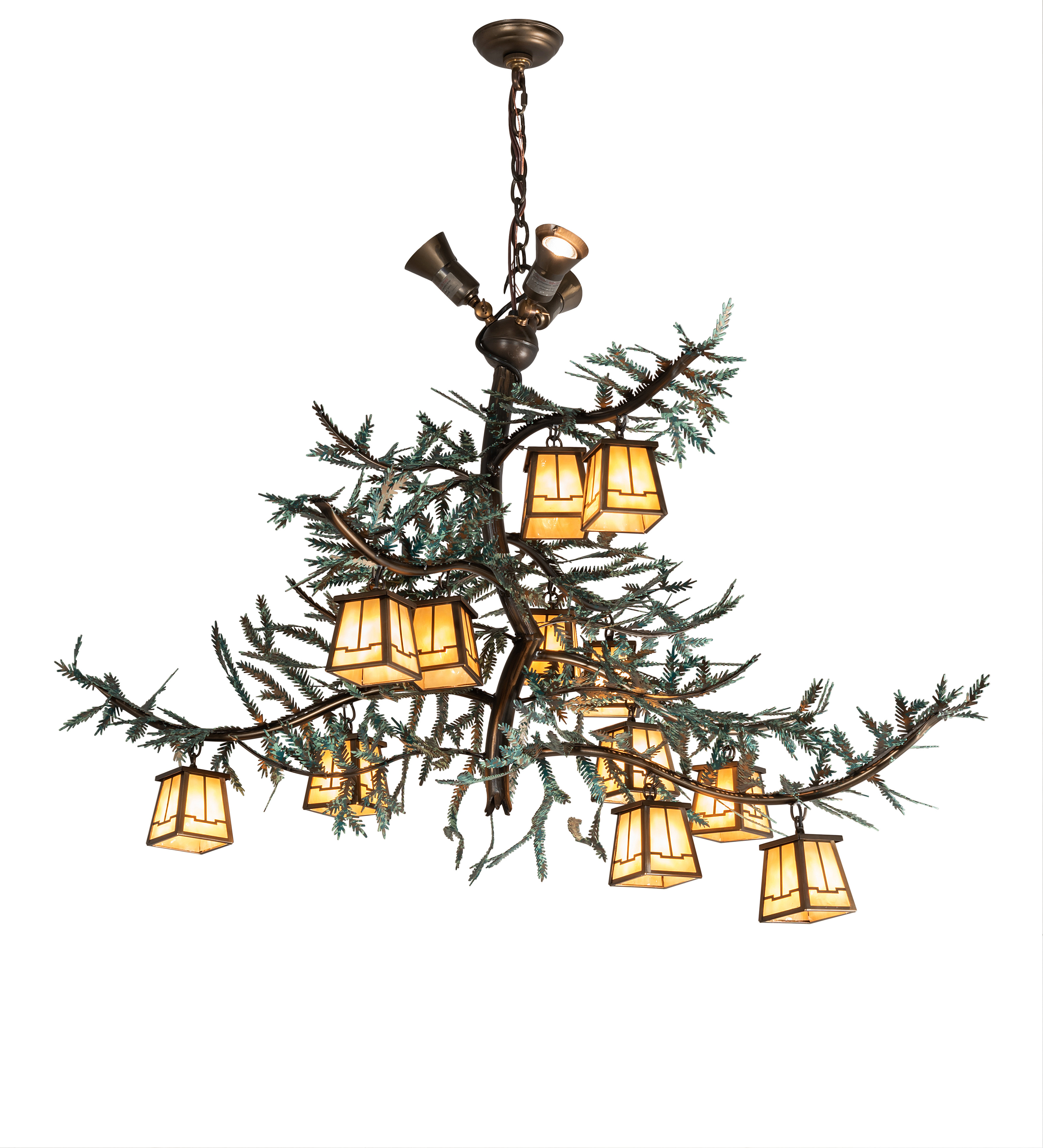 Loon Peak® Dunnum 12 - Light Unique Geometric Chandelier | Wayfair