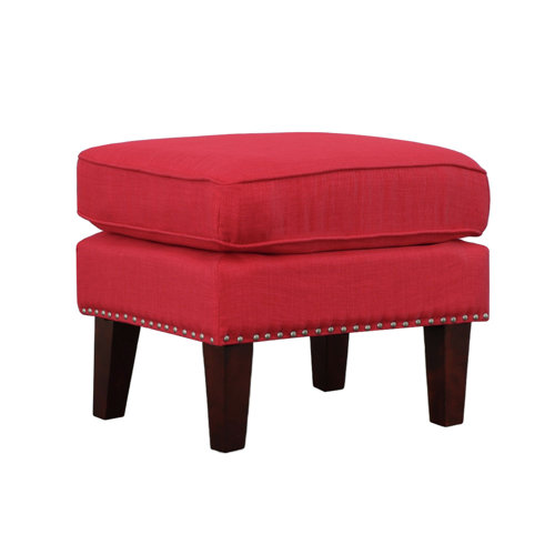 Lark Manor Aleli 24" Wide Rectangle Footstool Ottoman & Reviews | Wayfair