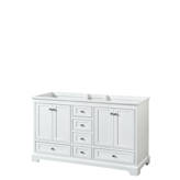 Wyndham Collection Avery 59" Double Bathroom Vanity Base Only | Wayfair