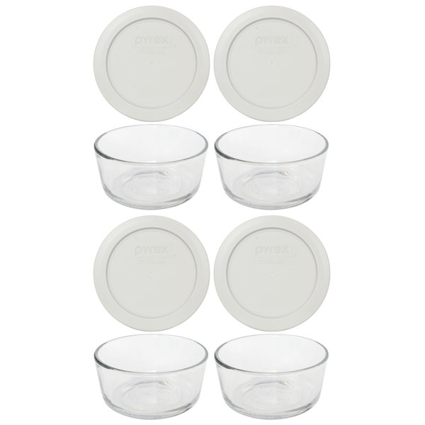 Pyrex 7200 Glass Bowls & 7200-PC Matching Lids & Reviews | Wayfair