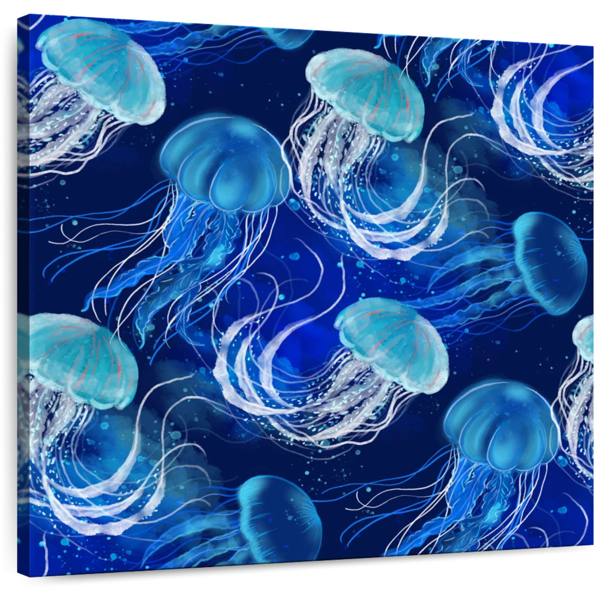 Ebern Designs Brampt Blue Jellyfish Smack - Wayfair Canada