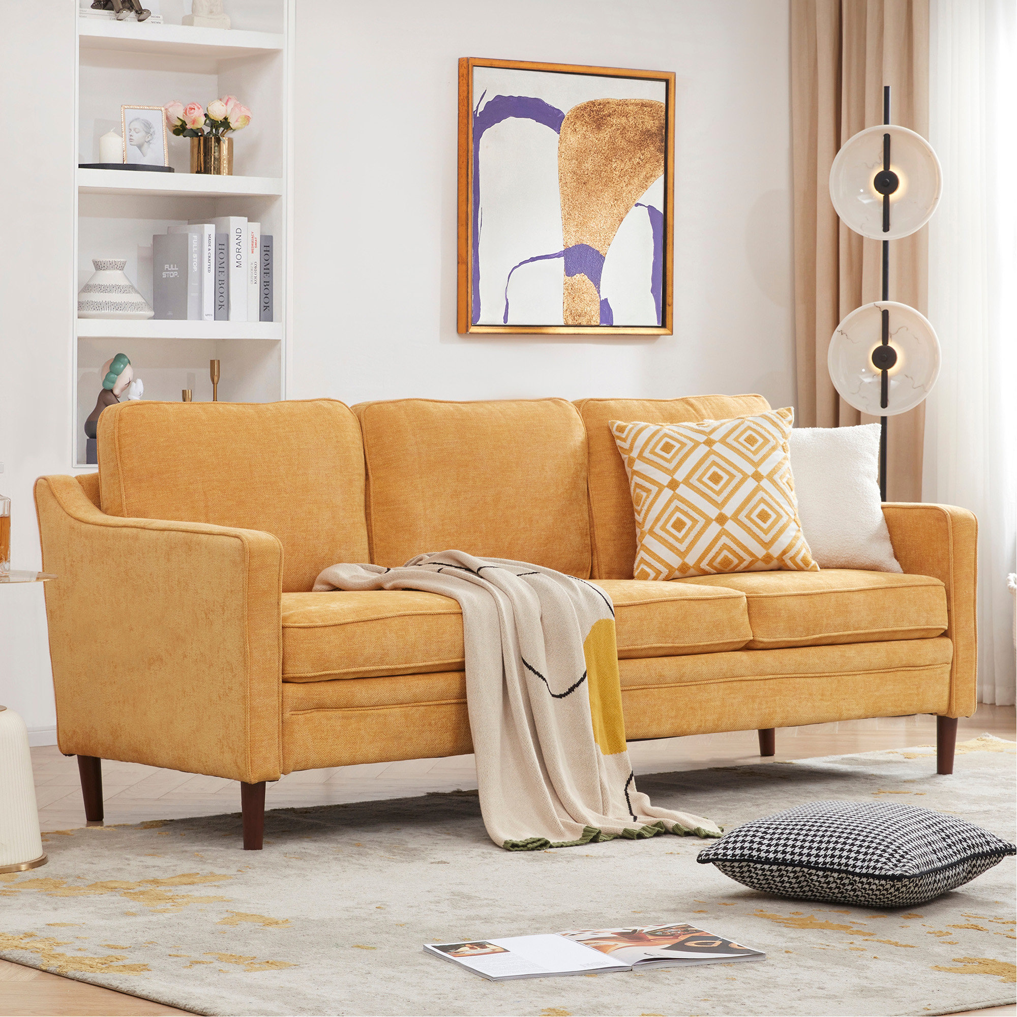 Latitude Run® Charming Relaxation Sofa With Stylish Design And Supreme ...