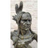 Loon Peak® Jillana Hot Cast Bronze Bust Sculpture Statue Of Native ...