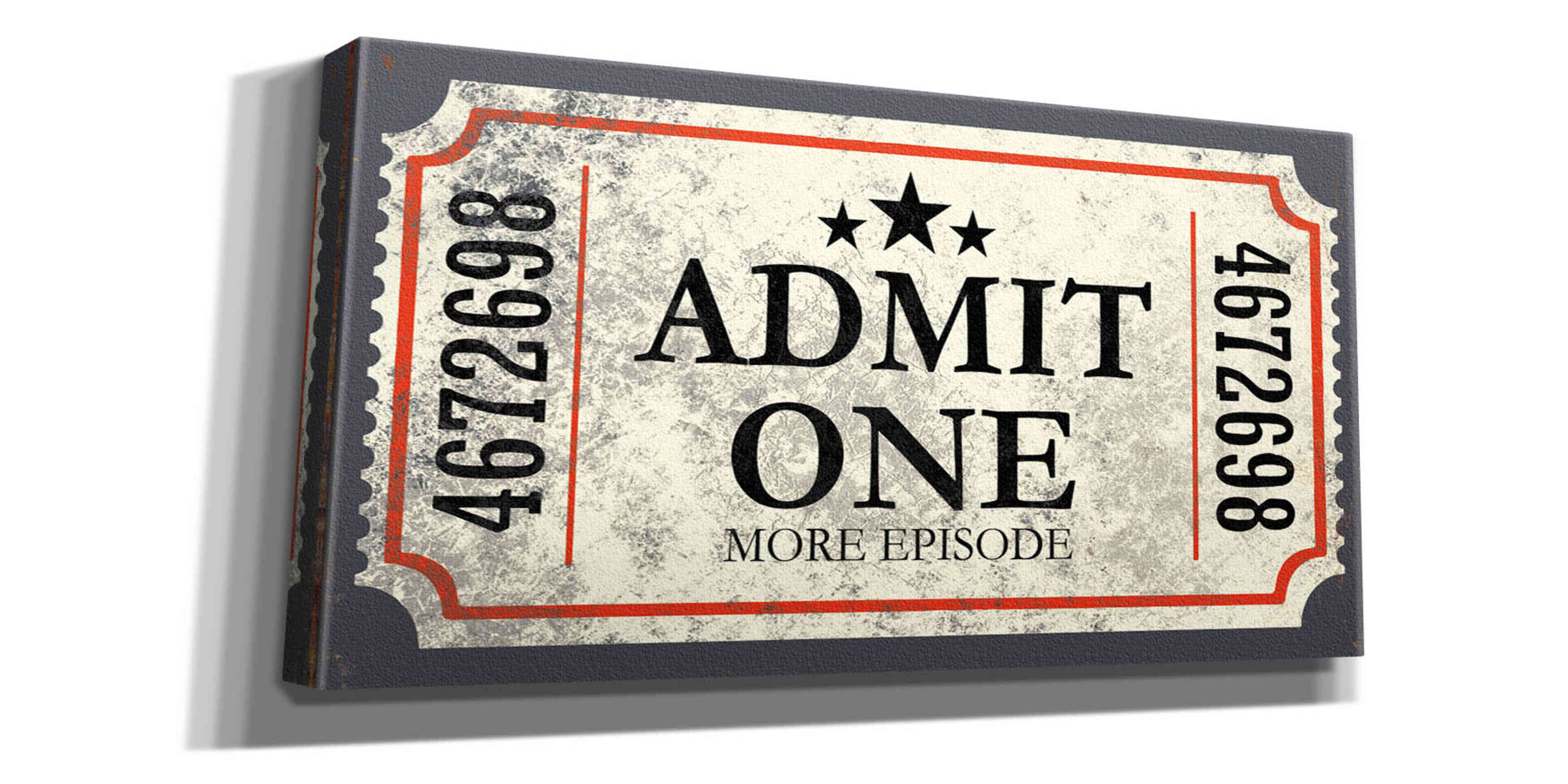 Trinx 'Admit One' By JJ Brando, Canvas Wall Art - Wayfair Canada