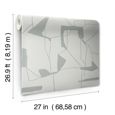 AllModern Alza Abstract Roll | Wayfair
