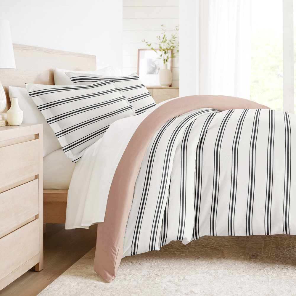 Linens & Hutch Duvet Cover Set Patterned Microfiber Ultra Soft Bedding ...