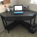 Charlton Home® Solid + Manufactured Wood Chisel and Forge Corner ...