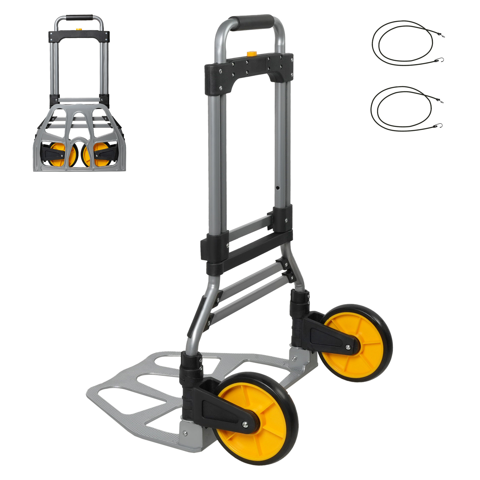 ACEM 330 lb. Capacity Folding Hand Truck Dolly - Wayfair Canada