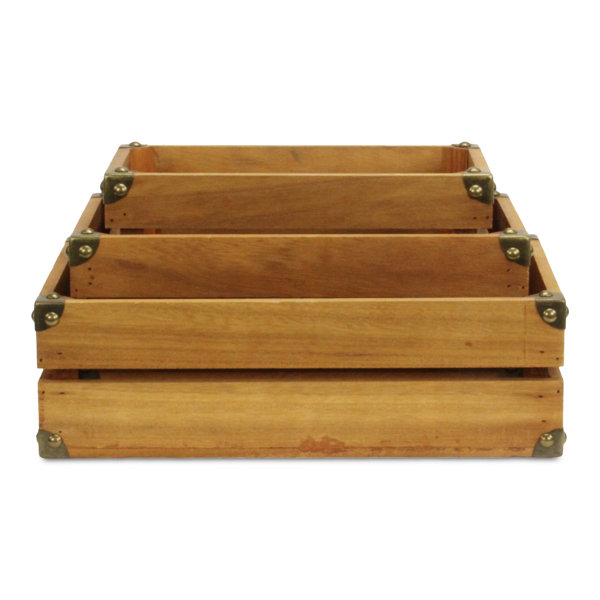 Union Rustic Solid Wood Crate Set | Wayfair