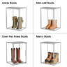 Rebrilliant Boot Storage Organizer Tall Boots Boxes 3 Pack Clear ...