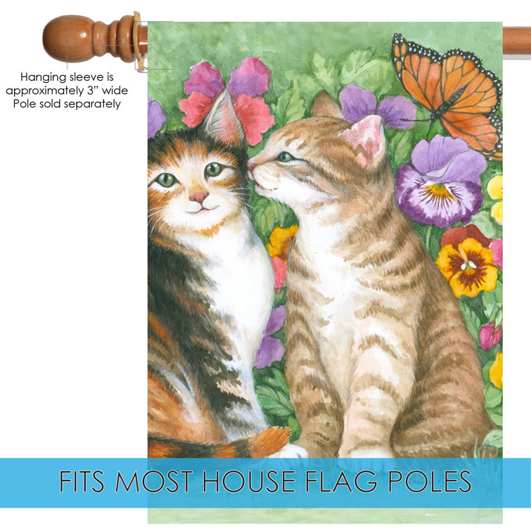 Toland Home Garden Double Sided 40'' H x 28'' W Polyester House Flag ...