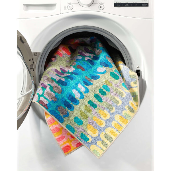 Dash and Albert Rugs Paint Chip Multi Machine Washable Rug & Reviews ...