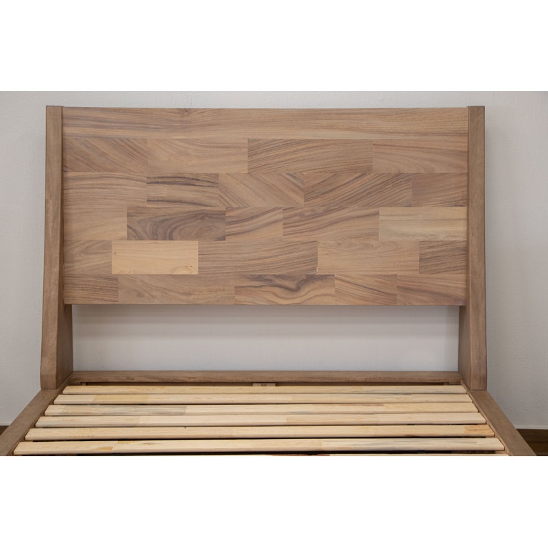 International Furniture Direct Parota Nova Solid Wood Platform Bed ...