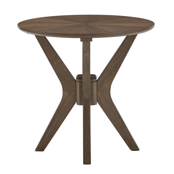 Three Posts™ Kampsville Cross Legs End Table & Reviews | Wayfair
