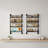 Prep & Savour 4 Tier Wall Mount Spice Rack - Black Hanging Organizer ...