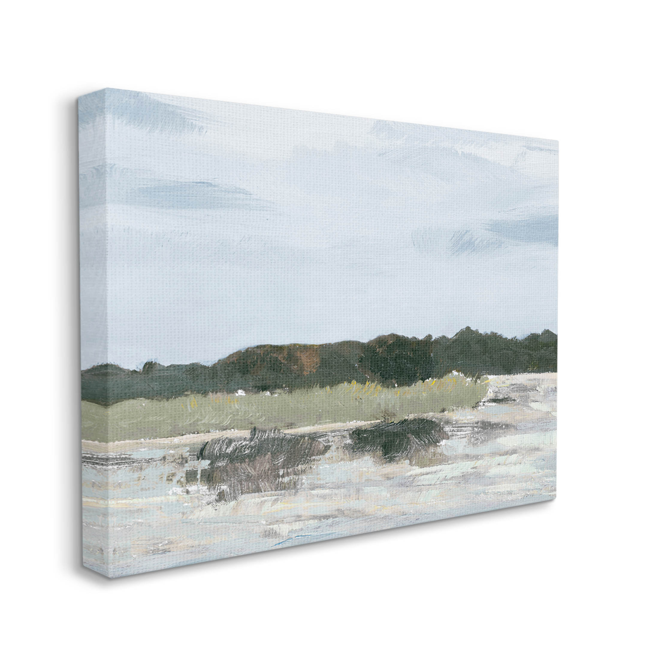 Stupell Industries "Coastal Vast Hills Landscape", art mural par Jenny ...