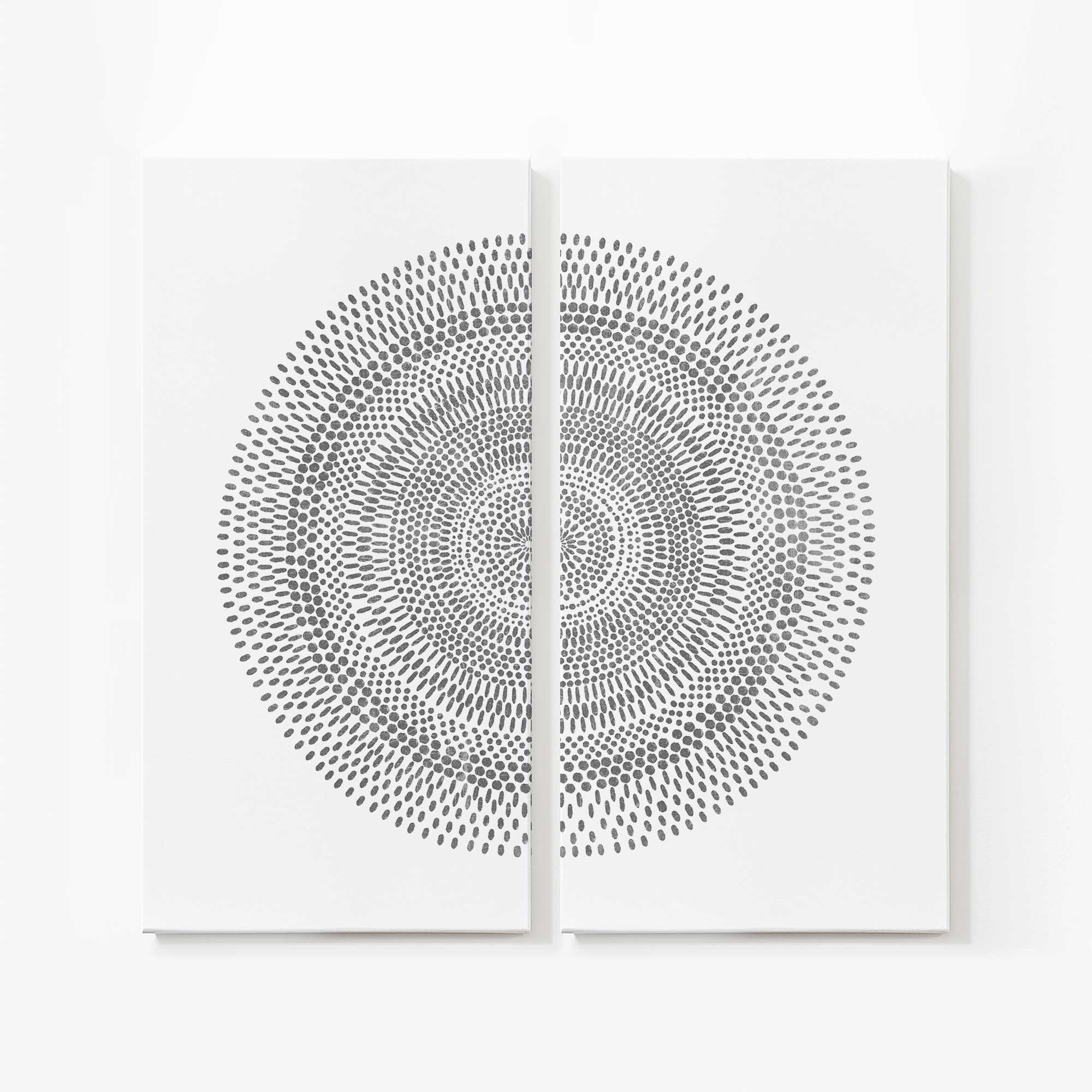 Frametolia Bohemian Vision | 2 Panel Split Large Canvas Print ...