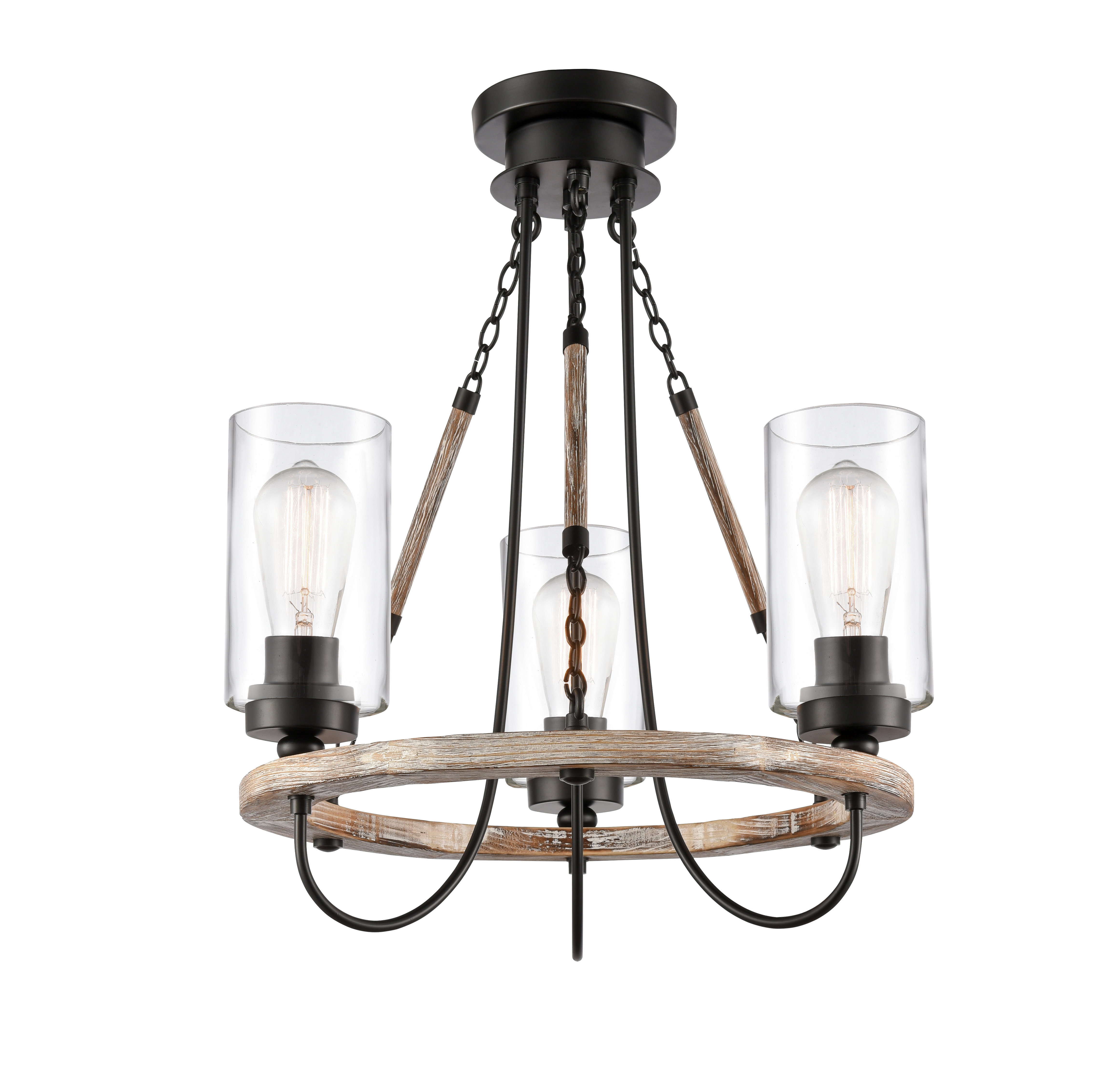 Innovations Lighting Paladin 3 - Light Candle Style Empire Chandelier ...