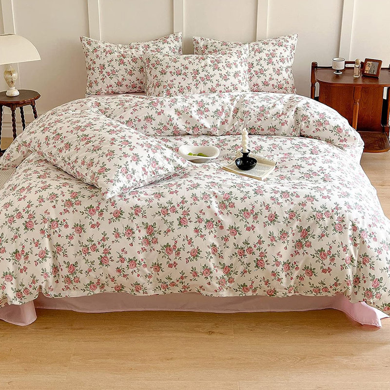ASTER-FORM CORP 100% Cotton Duvet Cover Set | Wayfair