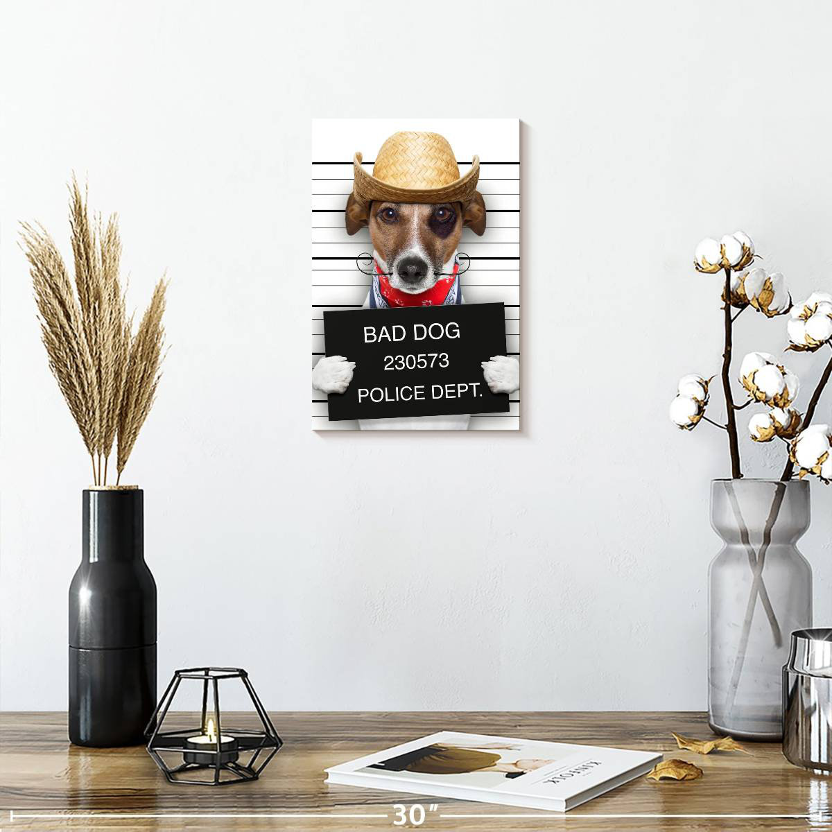 Trinx Bad Dog Mugshot | Wayfair