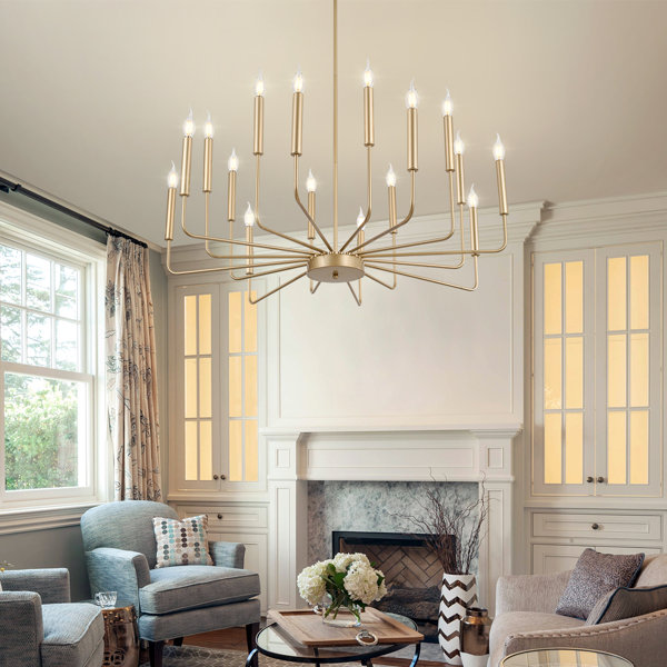 Mercer41 Muhdin 16 - Light Dimmable Classic / Traditional Chandelier ...