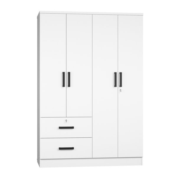 Latitude Run® Apollonios Solum 47"Wide Armoire Wardrobe Closet For ...