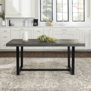 Union Rustic Amarapal Solid Wood Dining Table & Reviews | Wayfair