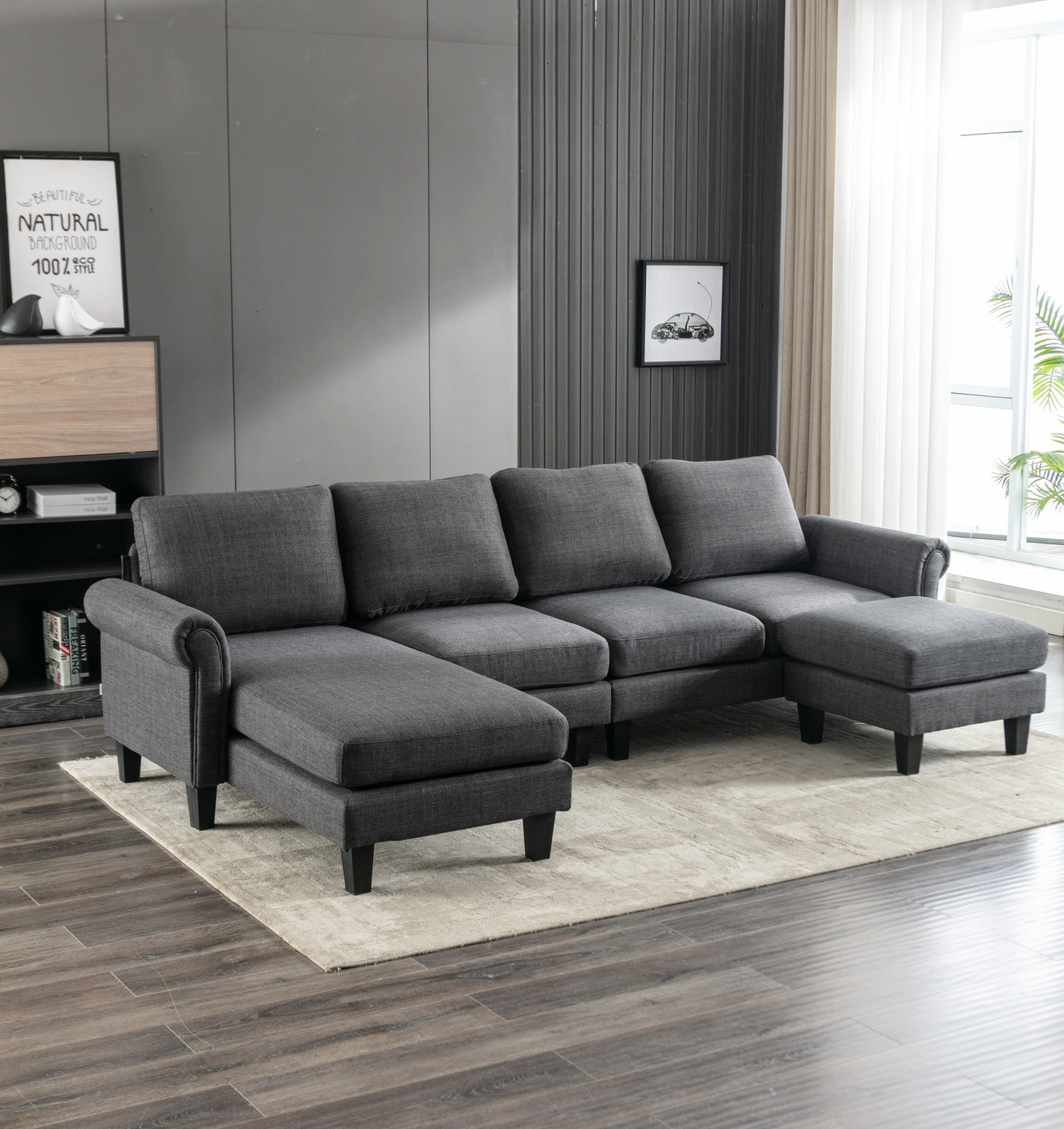 GZMWON Accent Sofa / Sofa Sectional Sofa Modern Sofa Living Room Couch ...