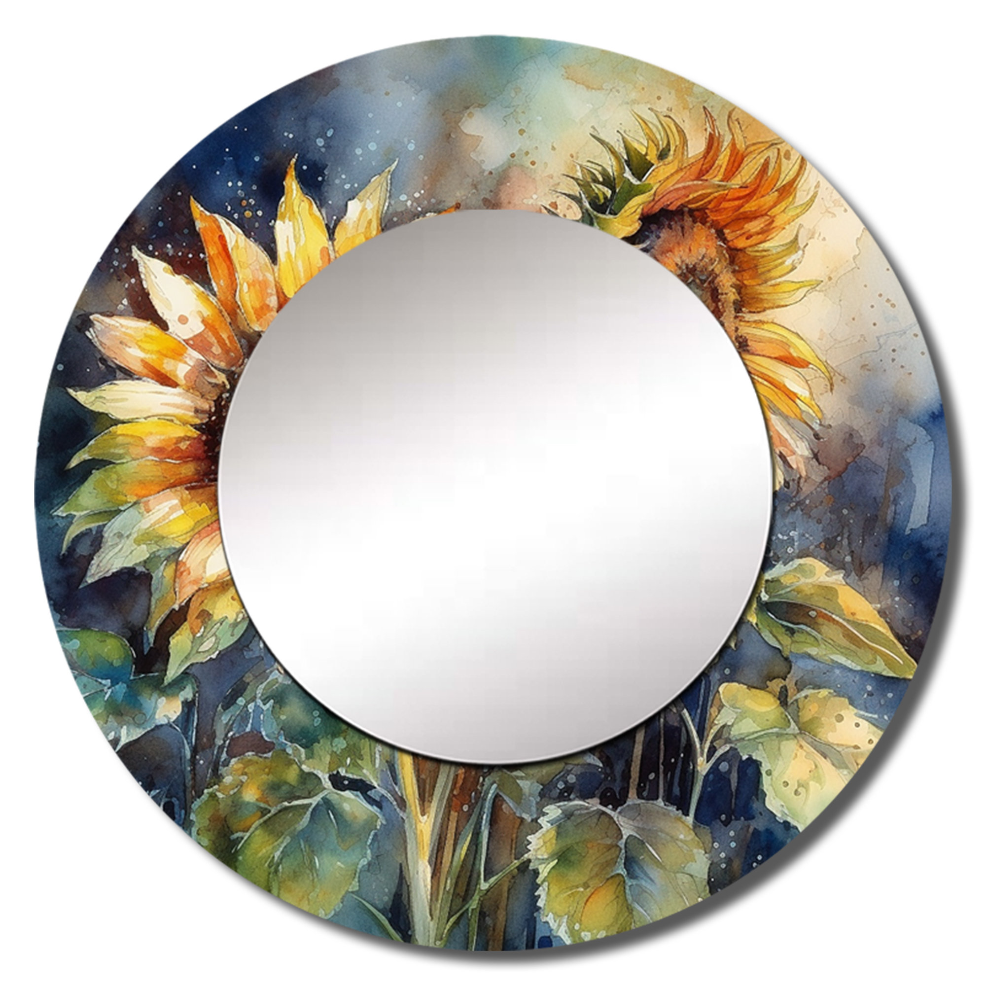 East Urban Home Orlana Yellow Sunflower Symphony II - Sunflower Wall ...