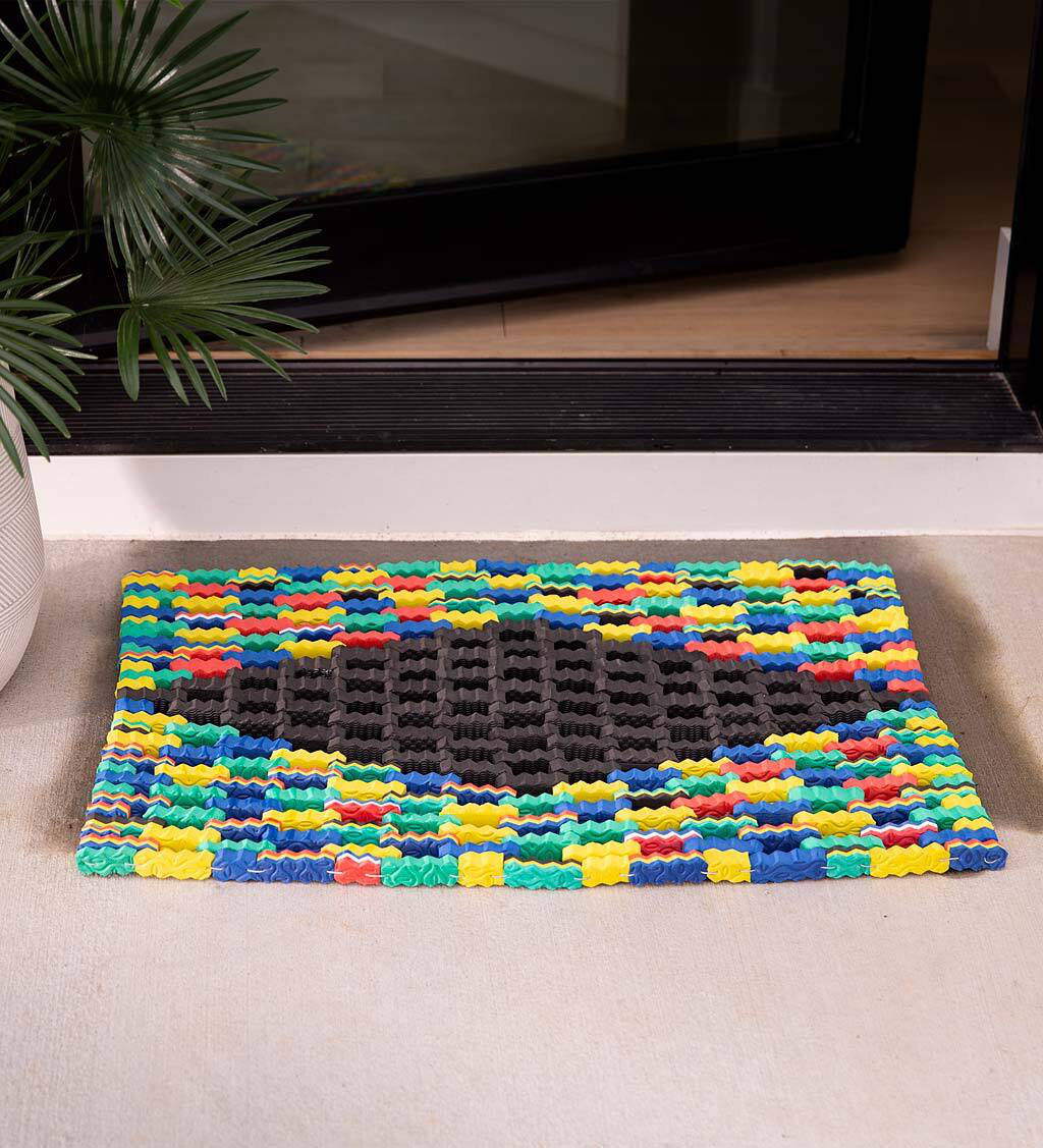Dakota Fields Amrie 30.25" x 20.25" Indoor Door Mat | Wayfair