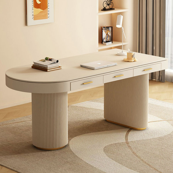 Half-Circle Desk Desks You'll Love | Wayfair