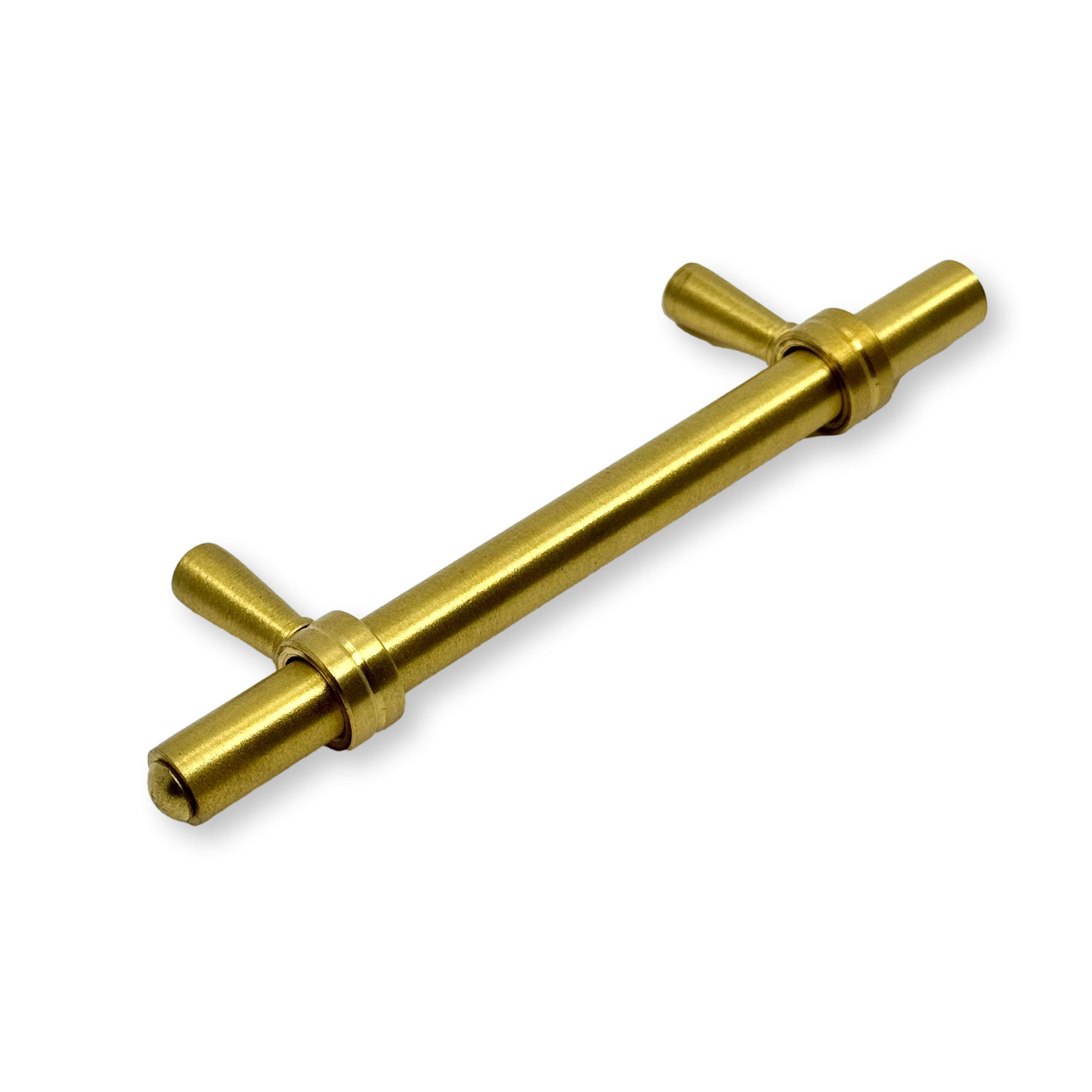 Forge Hardware Studio Brushed Brass "Montana" 6.5 In. Adjustable Drawer ...